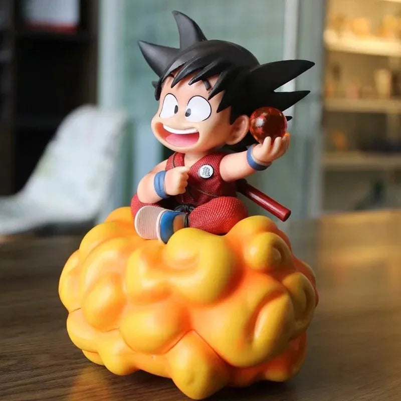 Dragon Ball Anime Figure Sun Goku Action Figure Young Flight Same Styl ...